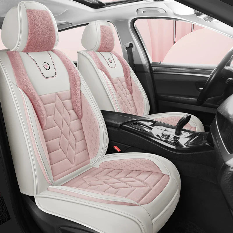 Durable Pink Seat Covers for Winter – SUV Sedan – MATRÉVOL